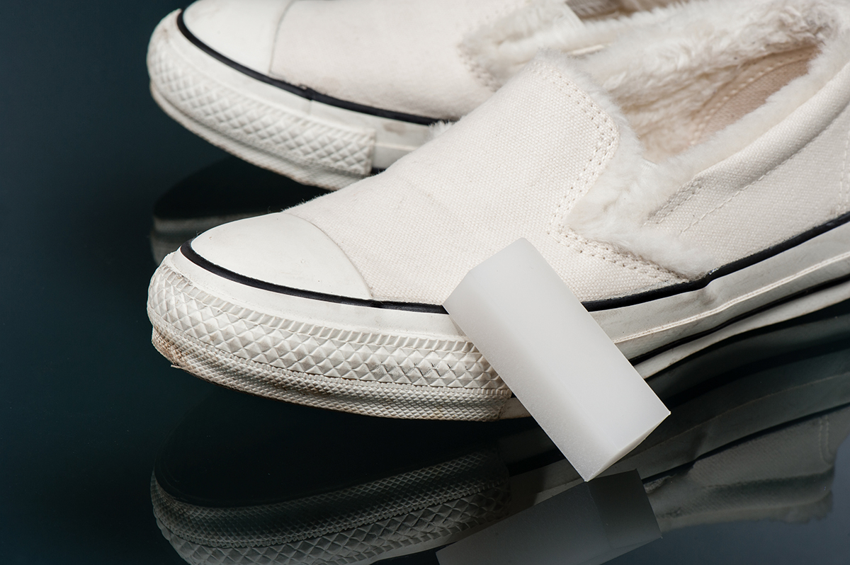 How to Get Stains Out of White Shoes